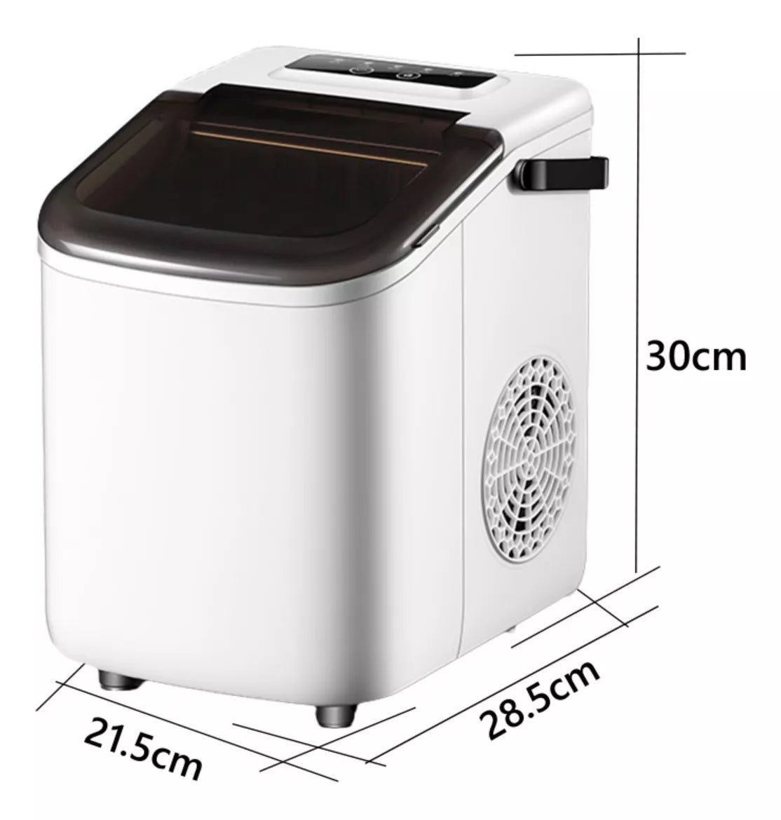 Hielera Fabricadora De Hielo, Portatil Y Silenciosa 11.5lts ...