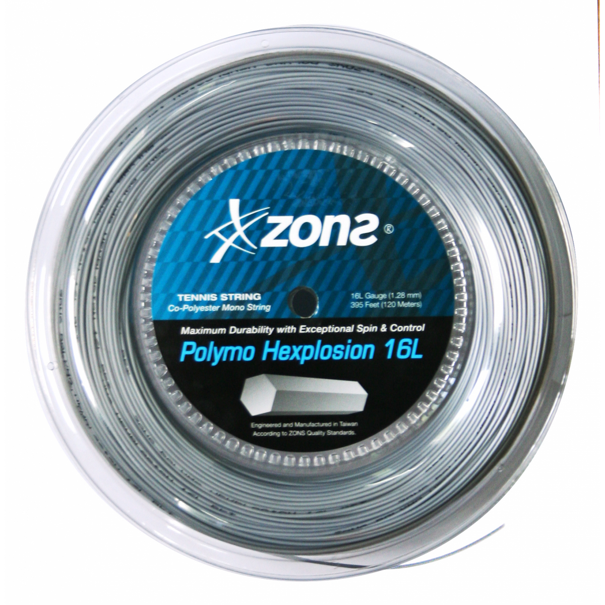 POLYMO HEXPLOSION 1.28 / 16L 120m Plata - Rollo – Importadora Vis Spa